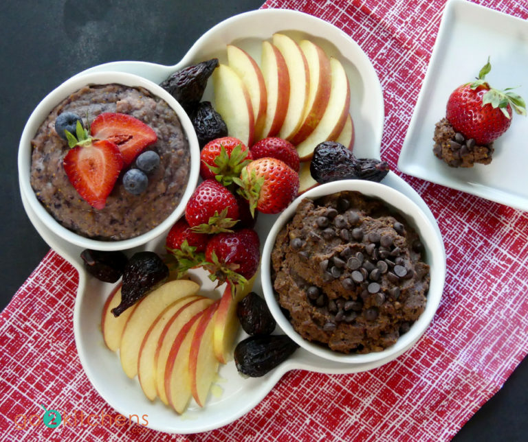 Dessert Hummus Recipe, Chocolate Hummus - go2kitchens